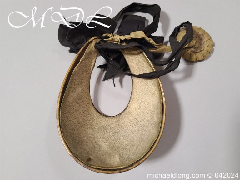 British Georgian Officer’s Gorget – Michael D Long Ltd | Antique Arms ...