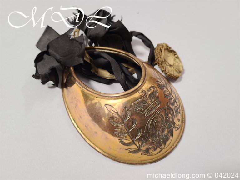 British Georgian Officer’s Gorget – Michael D Long Ltd | Antique Arms ...