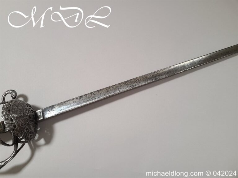 English Royalist Rapier Circa 1640 – Michael D Long Ltd | Antique Arms ...