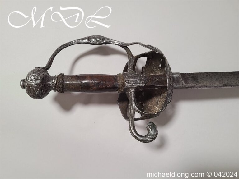 English Royalist Rapier Circa 1640 – Michael D Long Ltd | Antique Arms ...