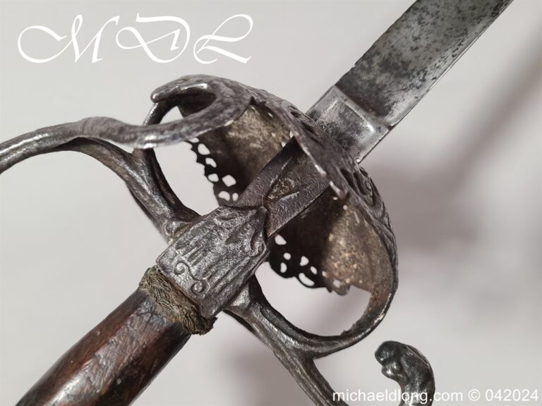English Royalist Rapier Circa 1640 – Michael D Long Ltd | Antique Arms ...