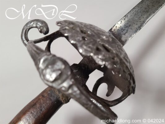 English Royalist Rapier Circa 1640 – Michael D Long Ltd | Antique Arms ...