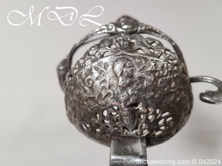 English Royalist Rapier Circa 1640 – Michael D Long Ltd | Antique Arms ...