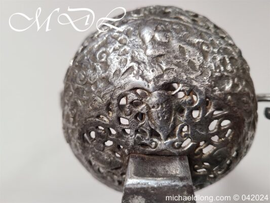 English Royalist Rapier Circa 1640 – Michael D Long Ltd | Antique Arms ...
