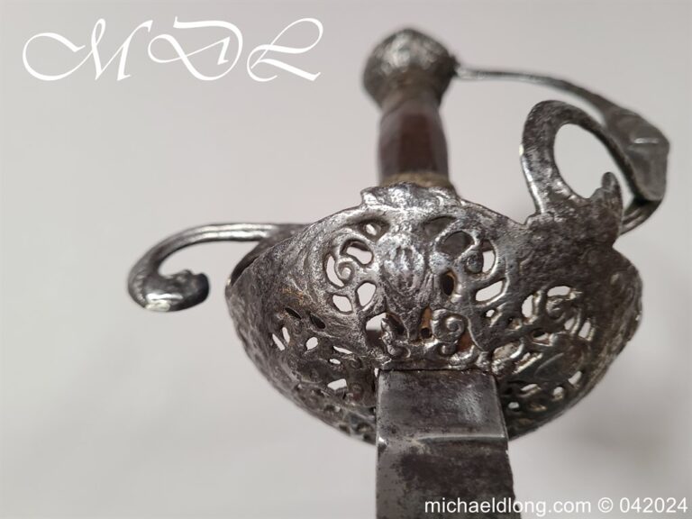 English Royalist Rapier Circa 1640 – Michael D Long Ltd | Antique Arms ...