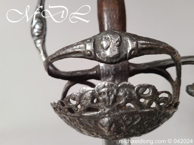 English Royalist Rapier Circa 1640 – Michael D Long Ltd | Antique Arms ...