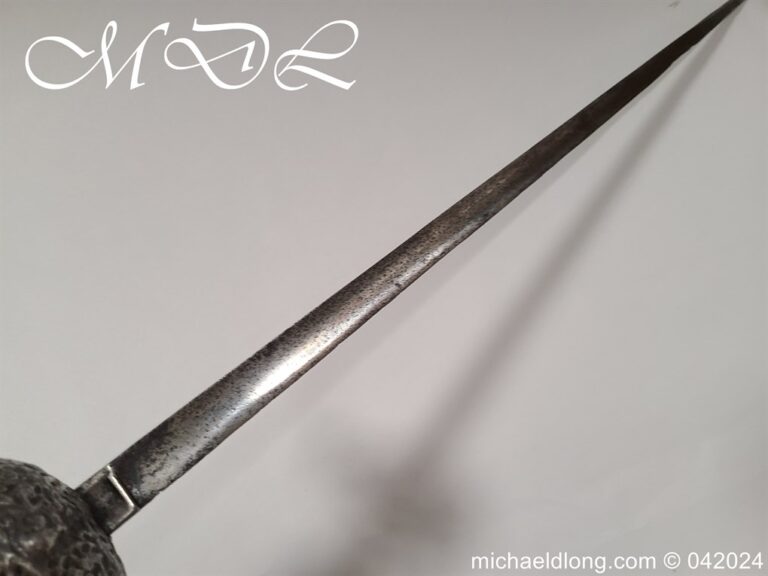 English Royalist Rapier Circa 1640 – Michael D Long Ltd | Antique Arms ...