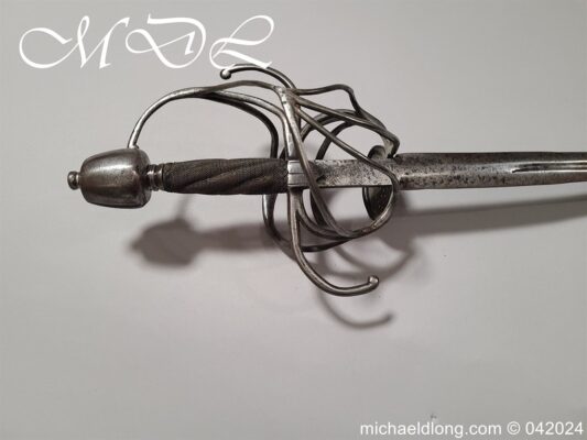 Swept Hilt Rapier Circa 1640 – Michael D Long Ltd | Antique Arms & Armour