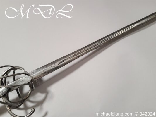 Swept Hilt Rapier Circa 1640 – Michael D Long Ltd | Antique Arms & Armour