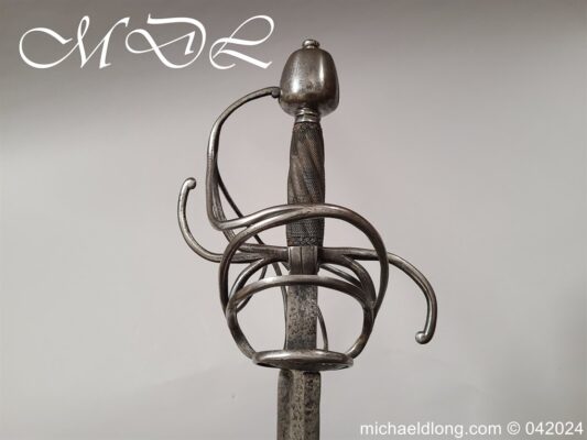 Swept Hilt Rapier Circa 1640 – Michael D Long Ltd | Antique Arms & Armour