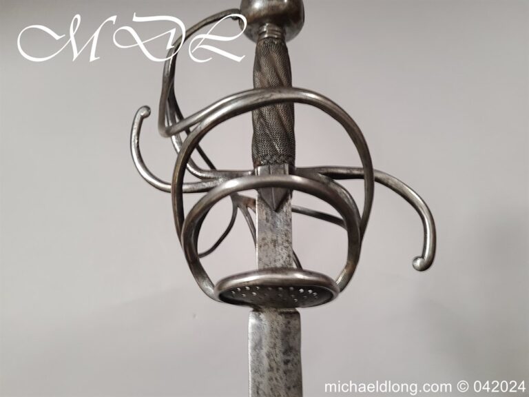 Swept Hilt Rapier Circa 1640 – Michael D Long Ltd | Antique Arms & Armour