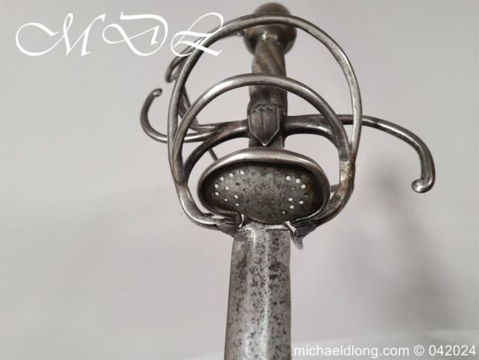 Swept Hilt Rapier Circa 1640 – Michael D Long Ltd | Antique Arms & Armour