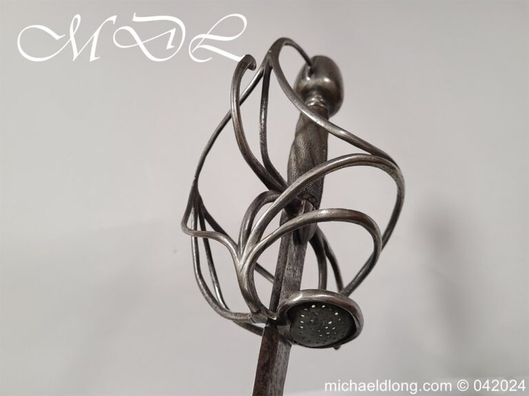 Swept Hilt Rapier Circa 1640 – Michael D Long Ltd | Antique Arms & Armour