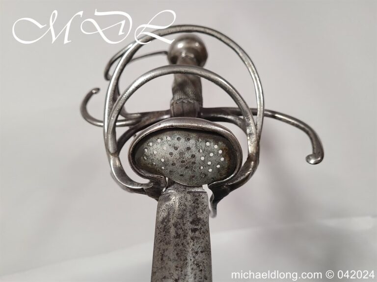 Swept Hilt Rapier Circa 1640 – Michael D Long Ltd | Antique Arms & Armour