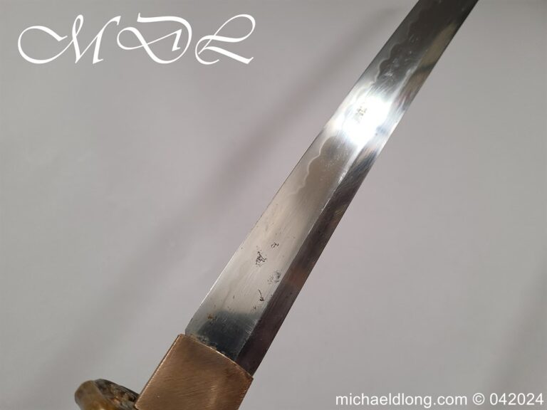 Japanese WW2 Officers Sword Signed with Seki Stamp – Michael D Long Ltd ...