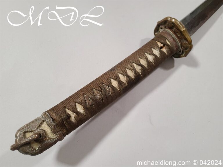Japanese WW2 Officers Sword Signed with Seki Stamp – Michael D Long Ltd ...