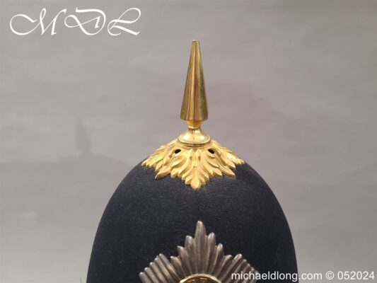 Ayrshire Yeomanry Officers Blue Cloth Helmet – Michael D Long Ltd ...