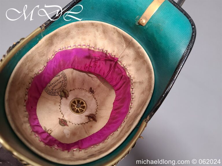 Edwardian officers East Lancashire Regiment Blue Cloth Helmet – Michael ...