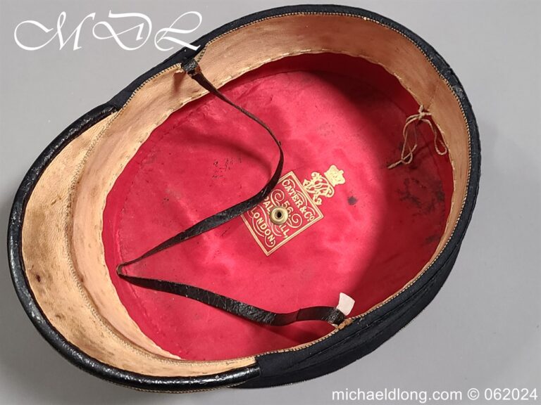 Victorian Loyal North Lancashire Officers Forage Cap – Michael D Long ...