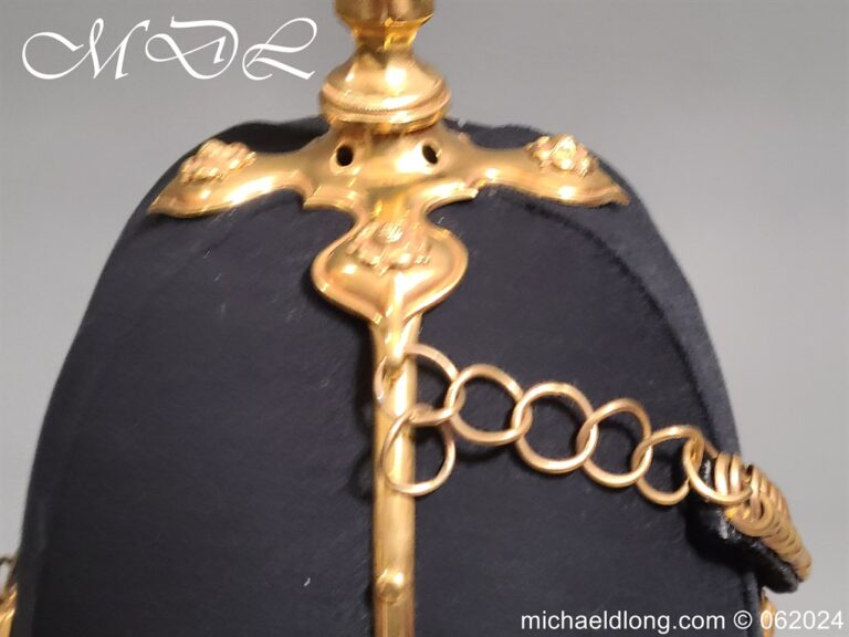 Victorian Officers Royal Lancaster Regiment Blue Cloth Helmet – Michael ...