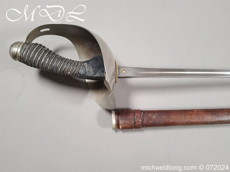 1912 Pattern Royal Horse Guards Officer’s Sword – Michael D Long Ltd ...