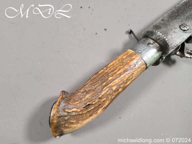 Flintlock Hunting Dagger – Michael D Long Ltd | Antique Arms & Armour