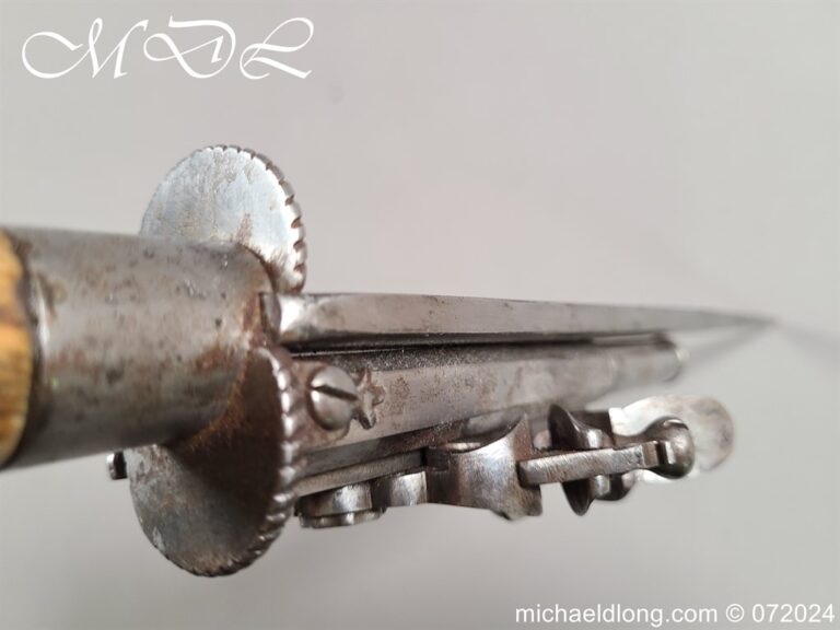 Flintlock Hunting Dagger – Michael D Long Ltd | Antique Arms & Armour