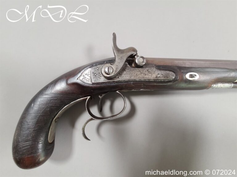 Forsyth Patent Percussion Pistol – Michael D Long Ltd | Antique Arms ...