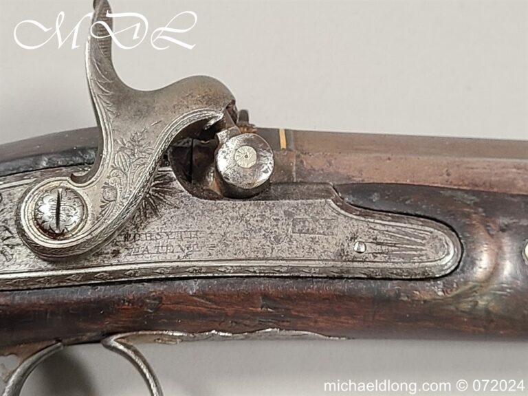 Forsyth Patent Percussion Pistol – Michael D Long Ltd | Antique Arms ...
