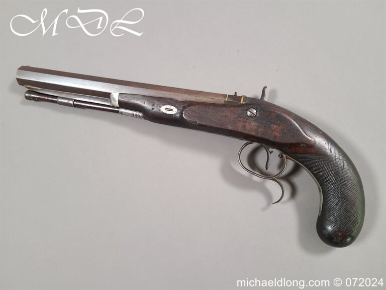 Forsyth Patent Percussion Pistol – Michael D Long Ltd | Antique Arms ...