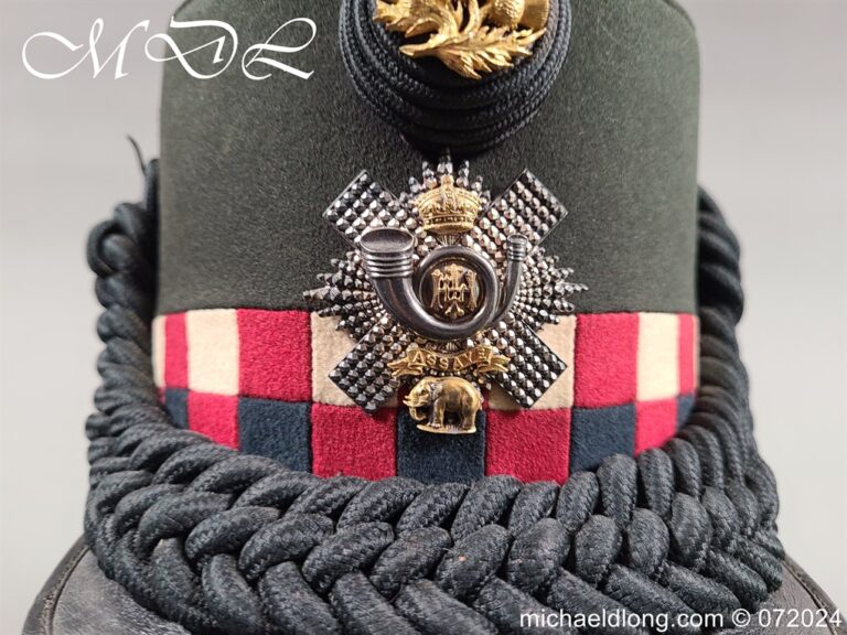Highland Light Infantry Field Officer’s Shako – Michael D Long Ltd ...