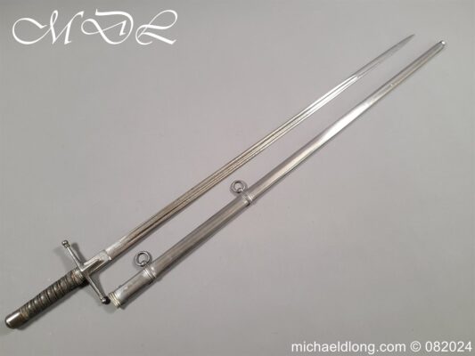 Victorian H L I Officers Cross Hilt Sword – Henry Alexander Schank ...