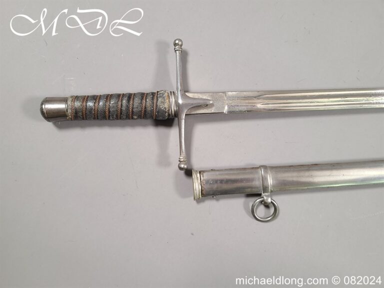 Victorian H L I Officers Cross Hilt Sword – Henry Alexander Schank ...