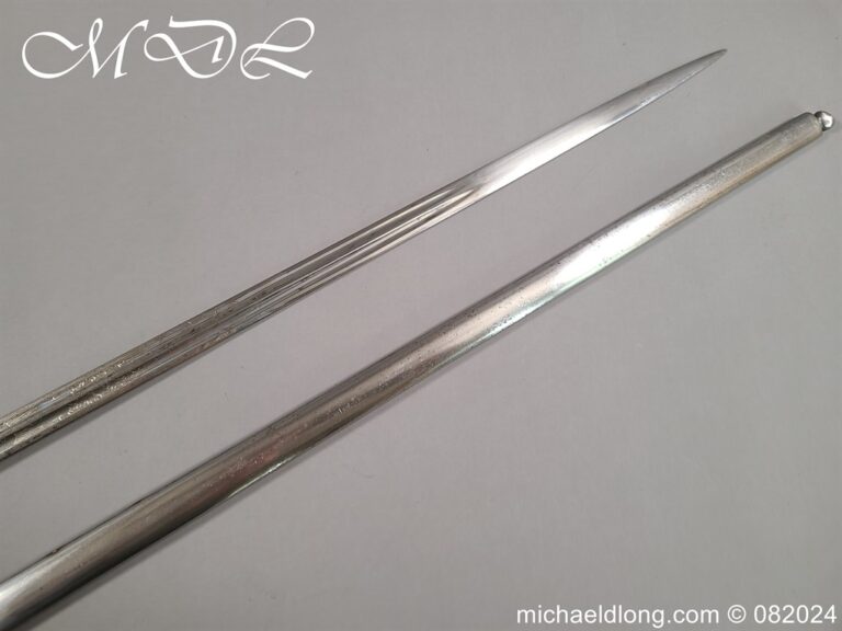 Victorian H L I Officers Cross Hilt Sword – Henry Alexander Schank ...