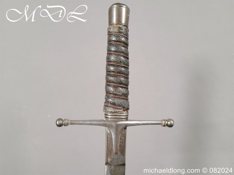 Victorian H L I Officers Cross Hilt Sword – Henry Alexander Schank ...