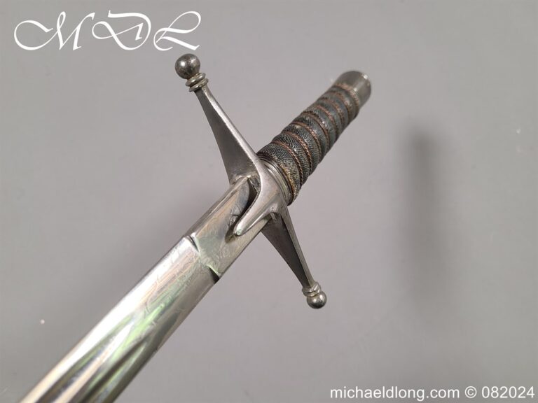 Victorian H L I Officers Cross Hilt Sword – Henry Alexander Schank ...