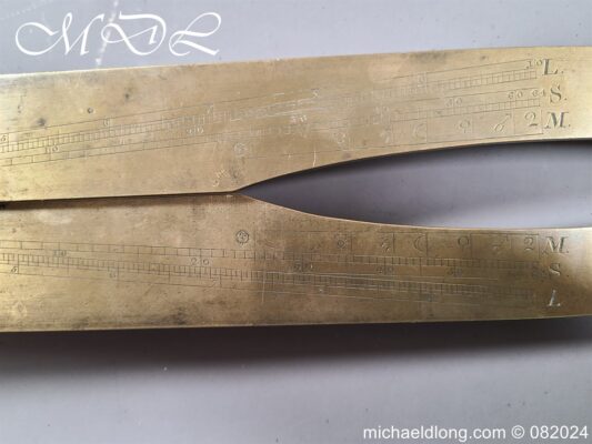 Gunners Brass Calipers by Wakins London – Michael D Long Ltd | Antique ...