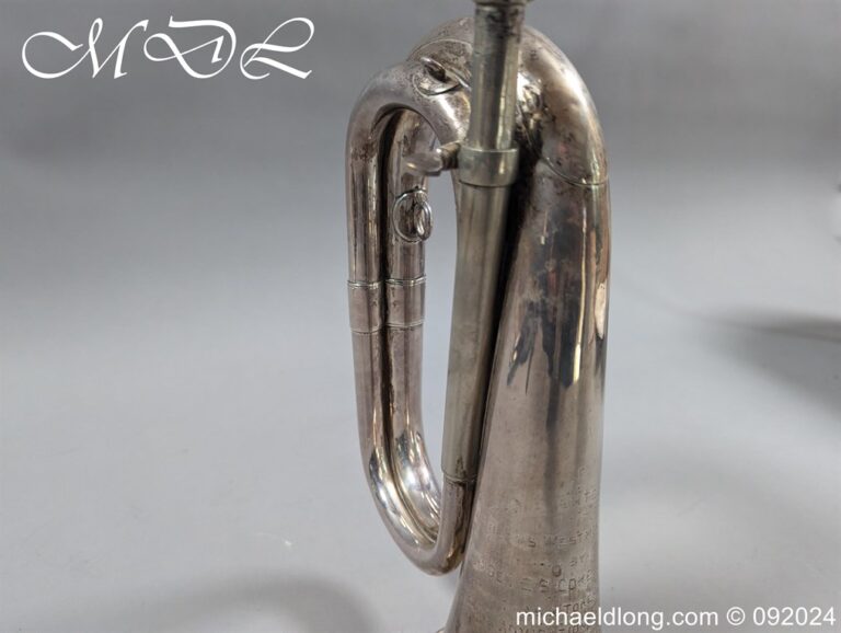West Minster Rifles Presentation Hallmarked Silver Bugle – Michael D ...