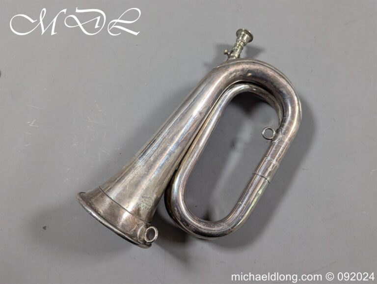 West Minster Rifles Presentation Hallmarked Silver Bugle – Michael D ...