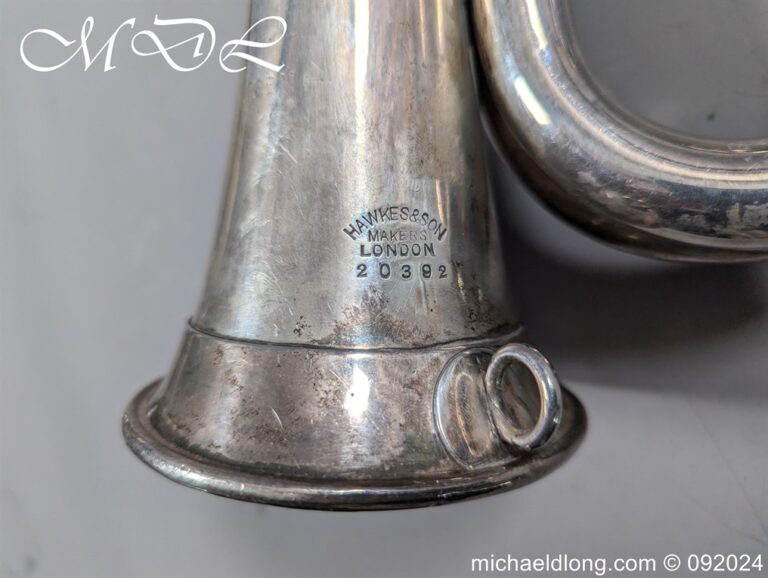 West Minster Rifles Presentation Hallmarked Silver Bugle – Michael D ...
