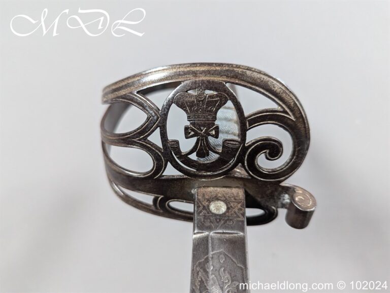 Victorian Robin Hood Rifles Officers Sword – Michael D Long Ltd ...