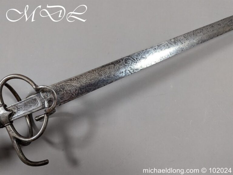 German Saxony Rapier 17th Century – Michael D Long Ltd | Antique Arms ...