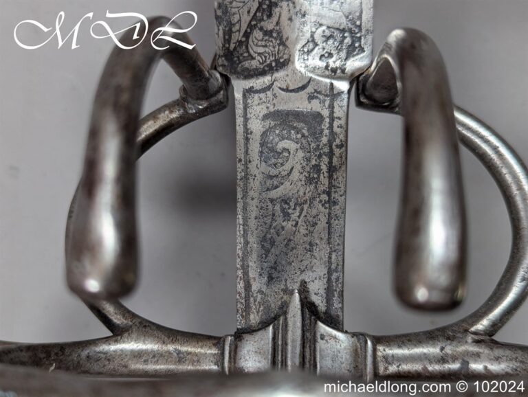 German Saxony Rapier 17th Century – Michael D Long Ltd | Antique Arms ...