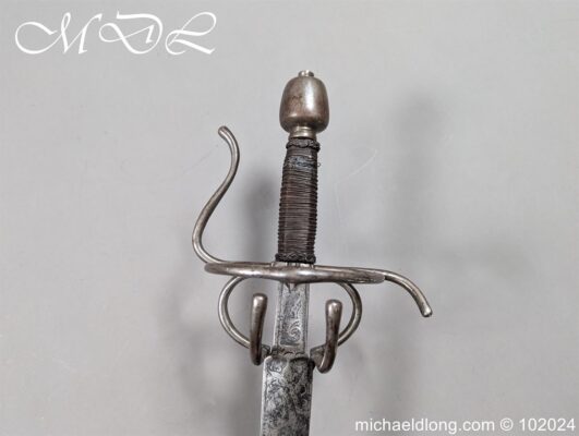 German Saxony Rapier 17th Century – Michael D Long Ltd | Antique Arms ...