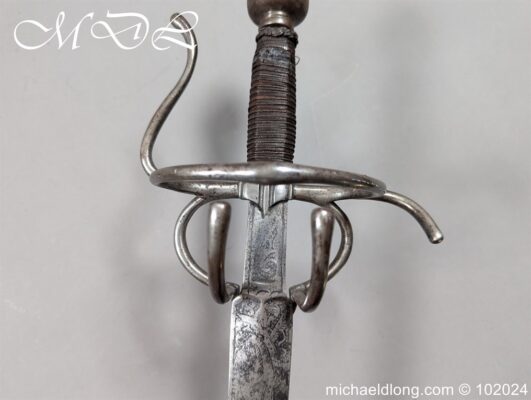 German Saxony Rapier 17th Century – Michael D Long Ltd | Antique Arms ...
