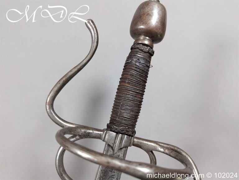 German Saxony Rapier 17th Century – Michael D Long Ltd | Antique Arms ...