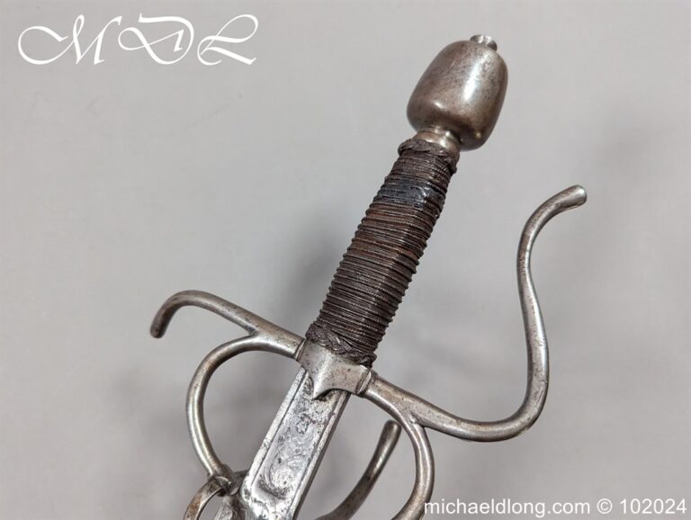 German Saxony Rapier 17th Century – Michael D Long Ltd | Antique Arms ...