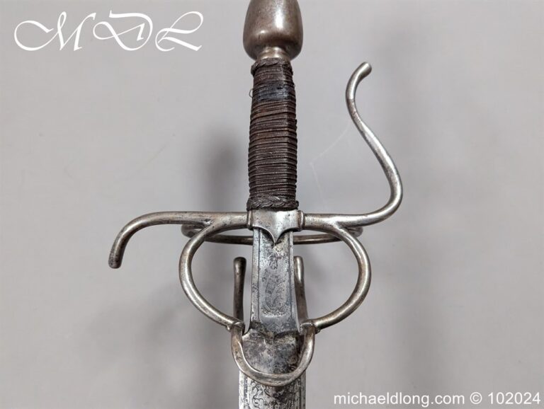 German Saxony Rapier 17th Century – Michael D Long Ltd | Antique Arms ...