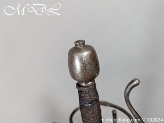 German Saxony Rapier 17th Century – Michael D Long Ltd | Antique Arms ...