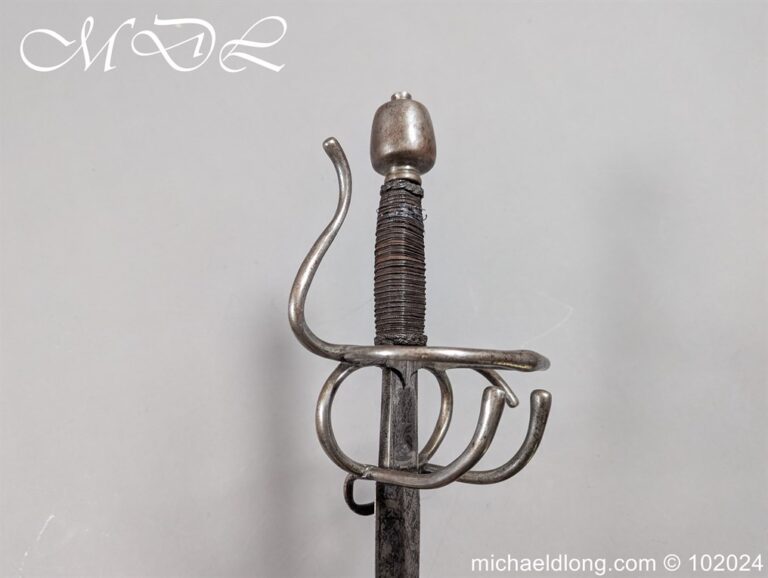 German Saxony Rapier 17th Century – Michael D Long Ltd | Antique Arms ...